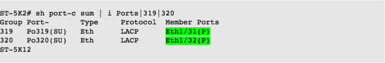 Troubleshooting Port Channels on Cisco Nexus 5500 Switches ...